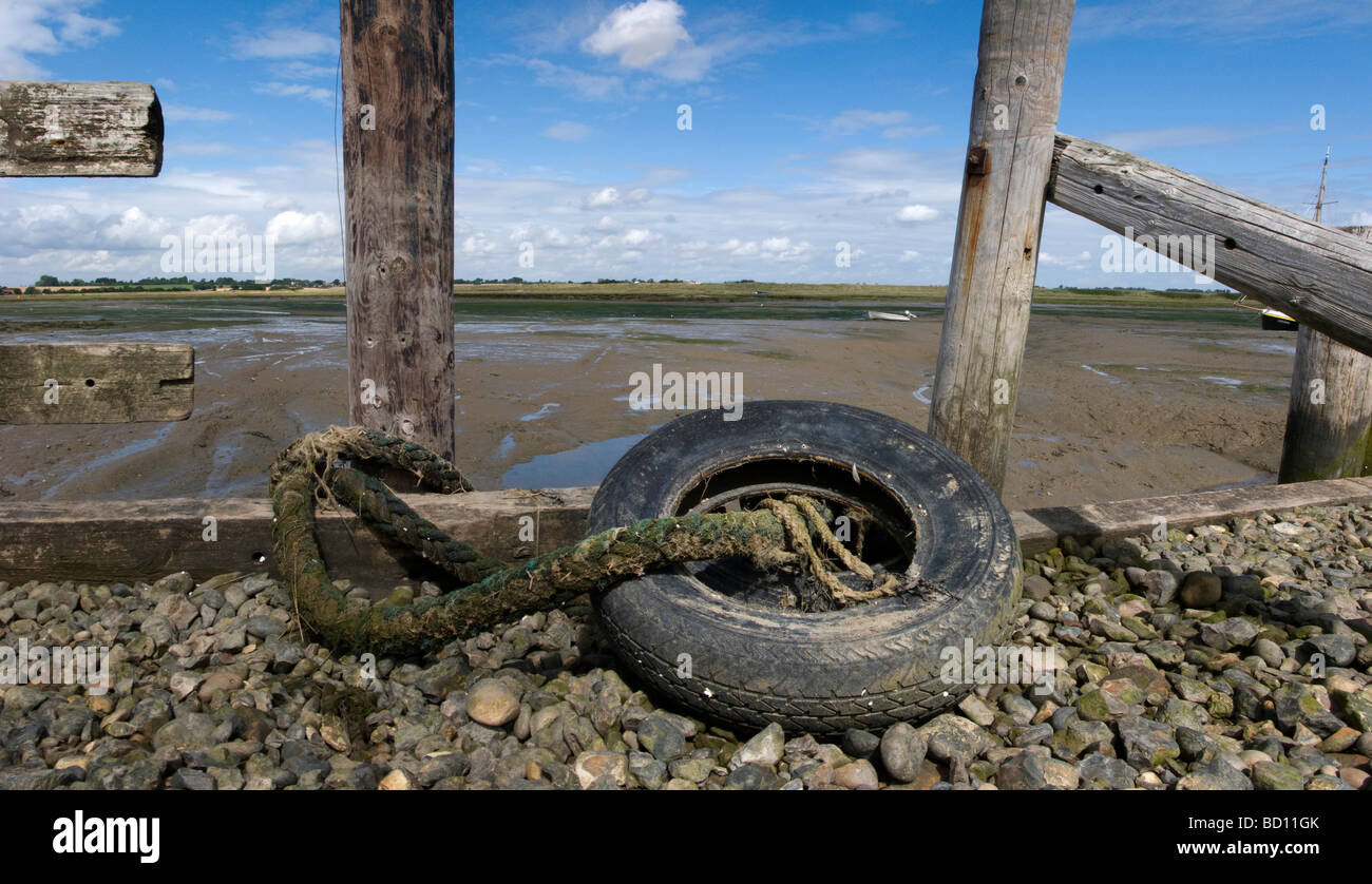 two tyres in a landscape Stock Photo - Alamy