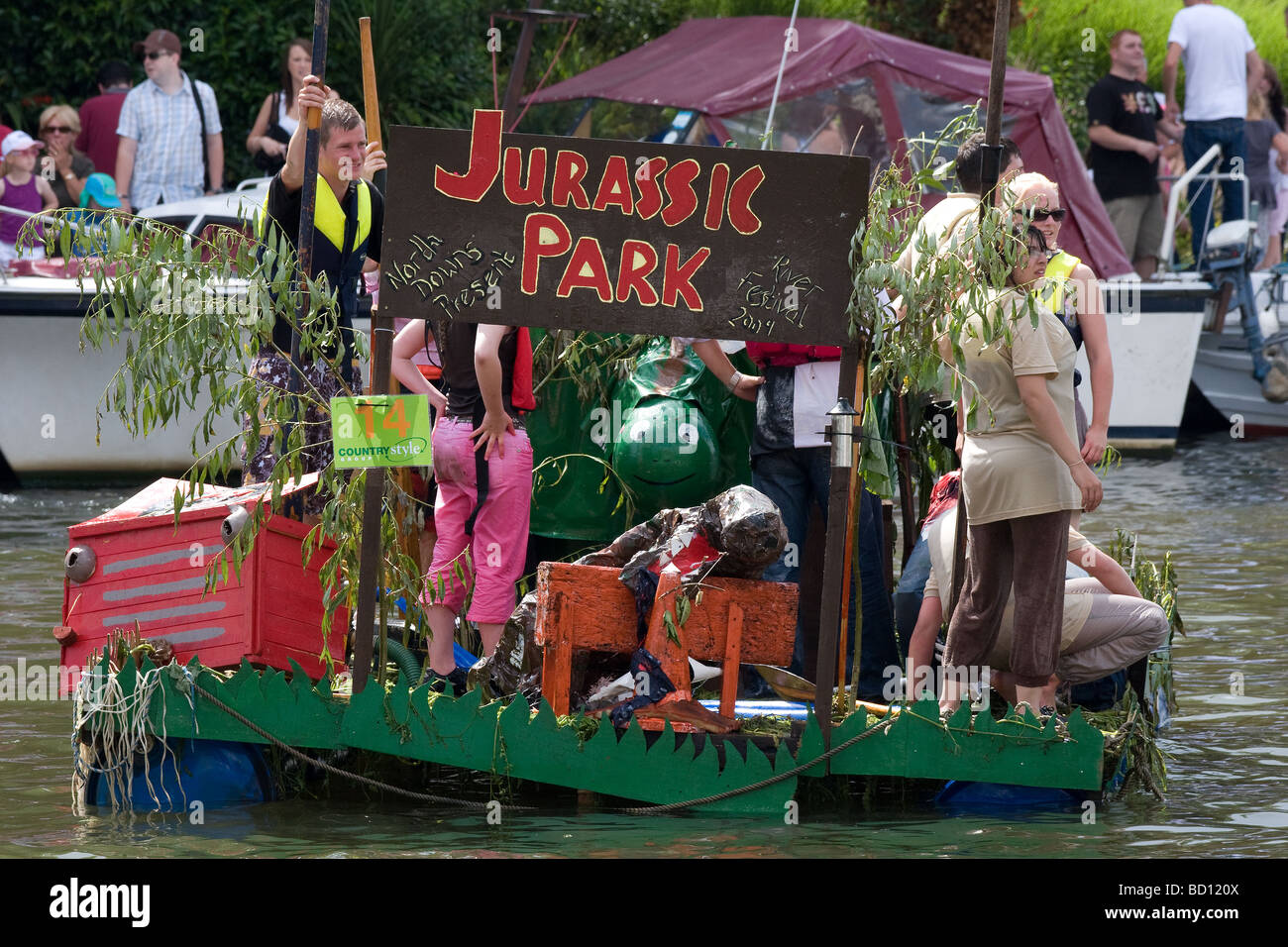 maidstone river festival medway kent england uk europe Stock Photo - Alamy
