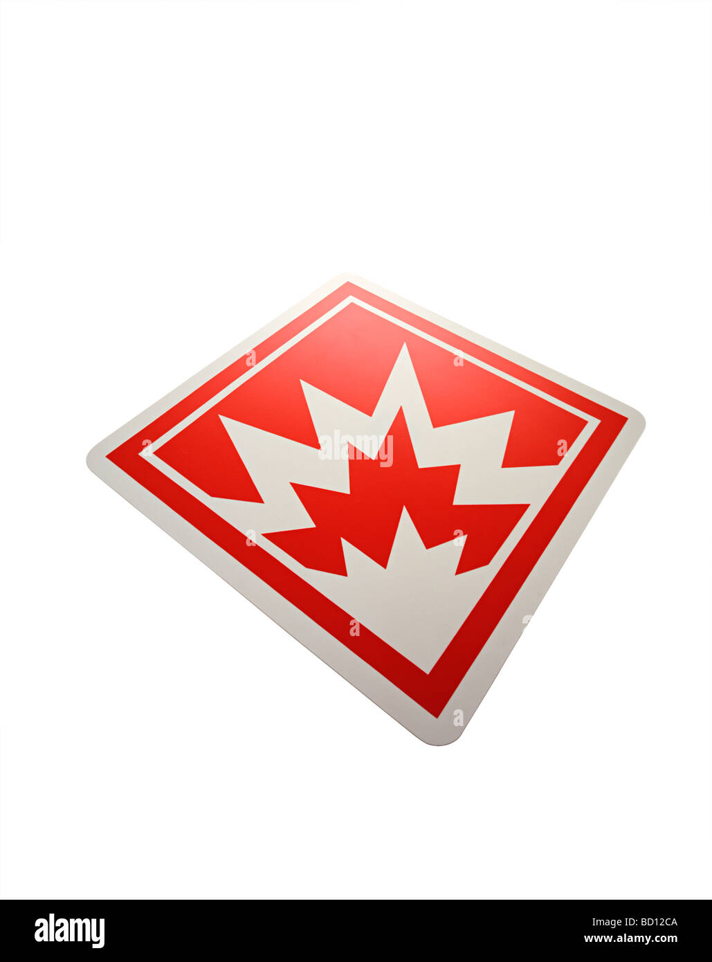 Danger of explosion Cut Out Stock Images & Pictures - Alamy