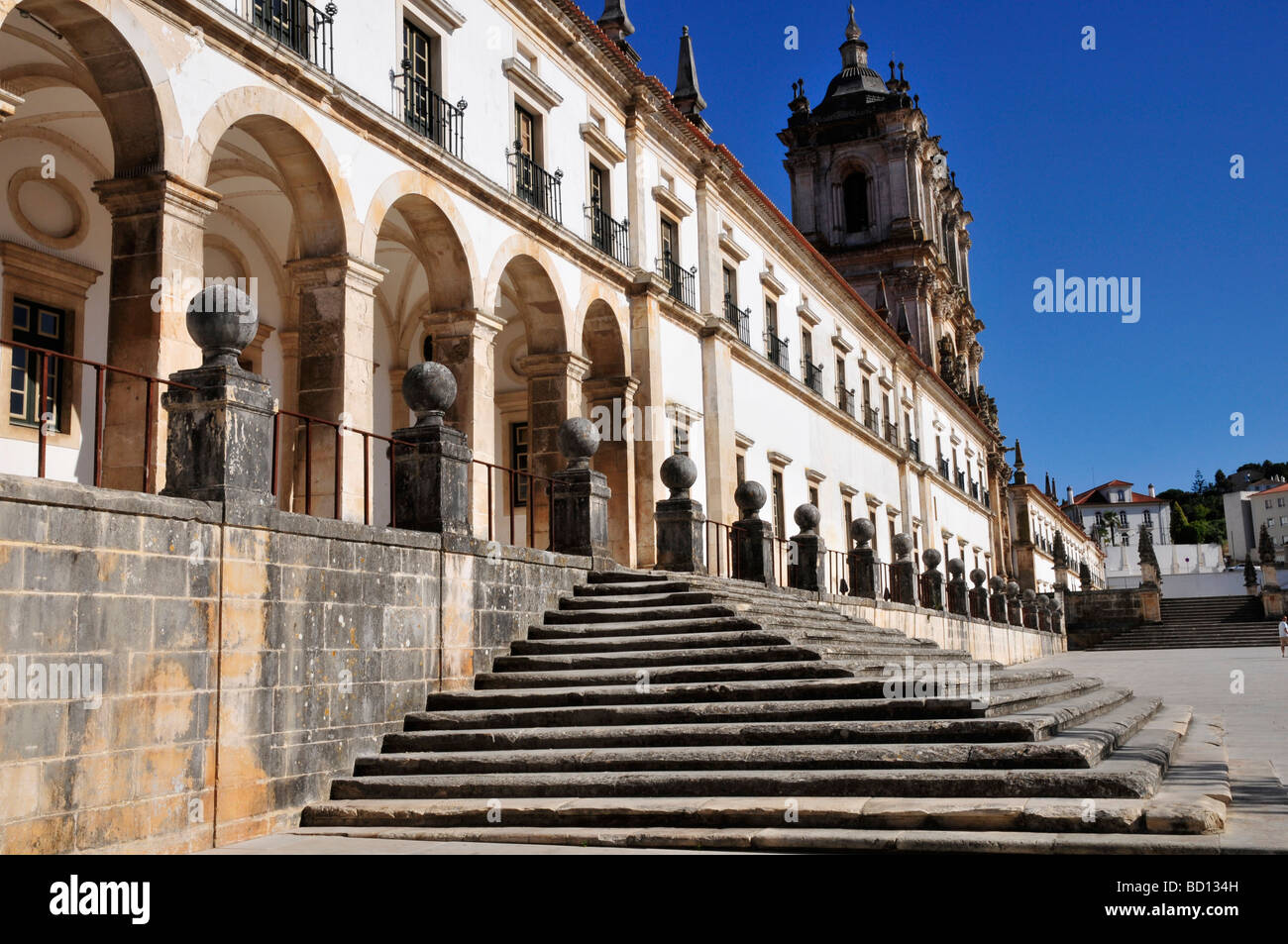 "Mosteiro de Alcobaça", Portugal, Alcobaça Monastery Stock Photo - Alamy