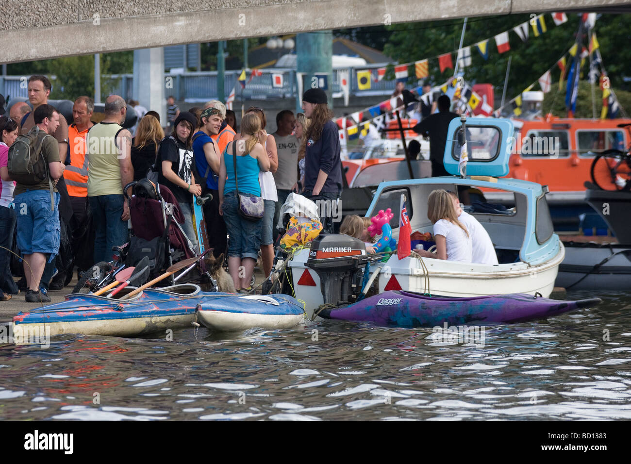 maidstone river festival medway kent england uk europe Stock Photo - Alamy