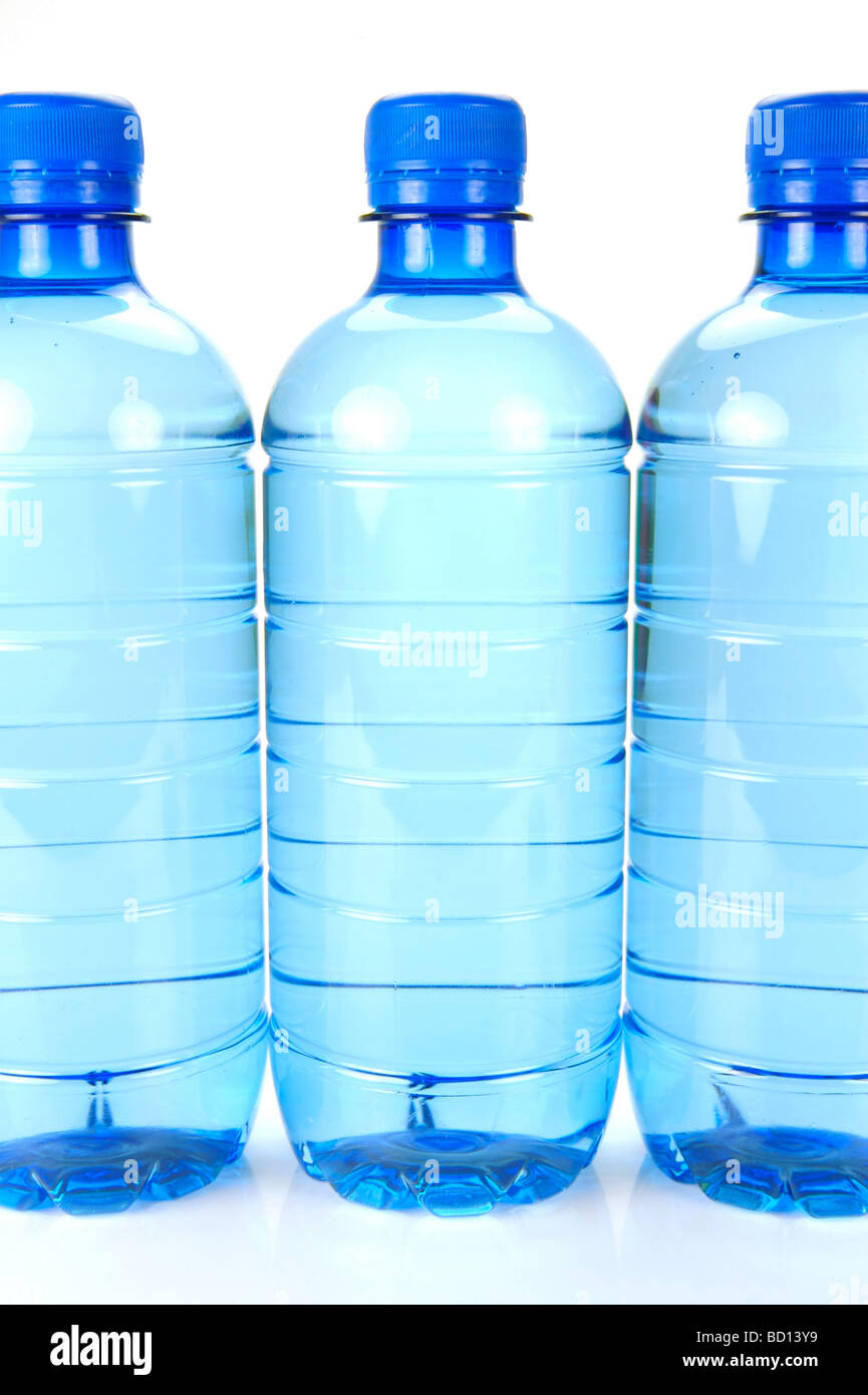 Bottle water isolated against a white background Stock Photo - Alamy
