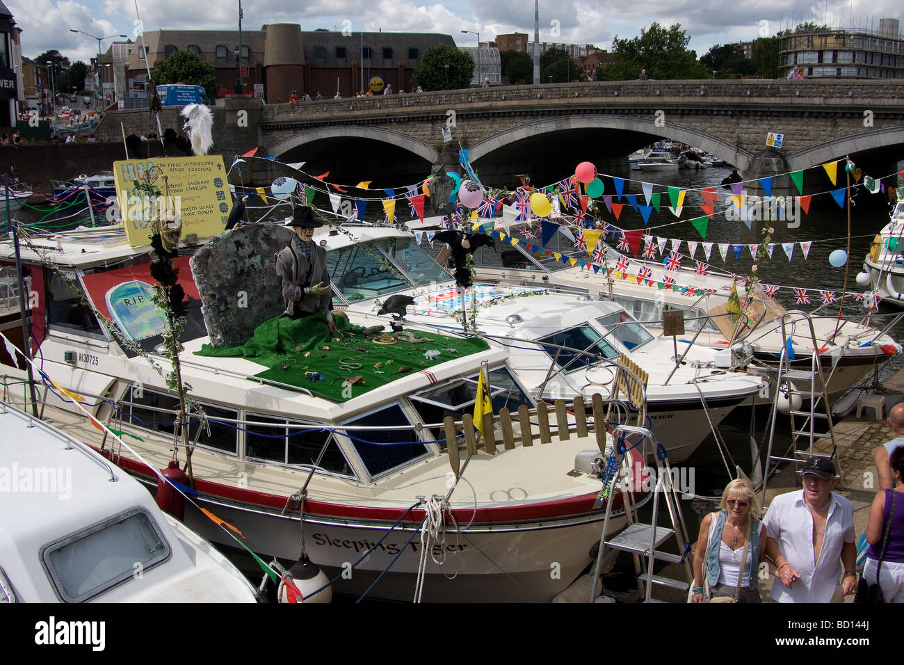 maidstone river festival medway kent england uk europe Stock Photo - Alamy