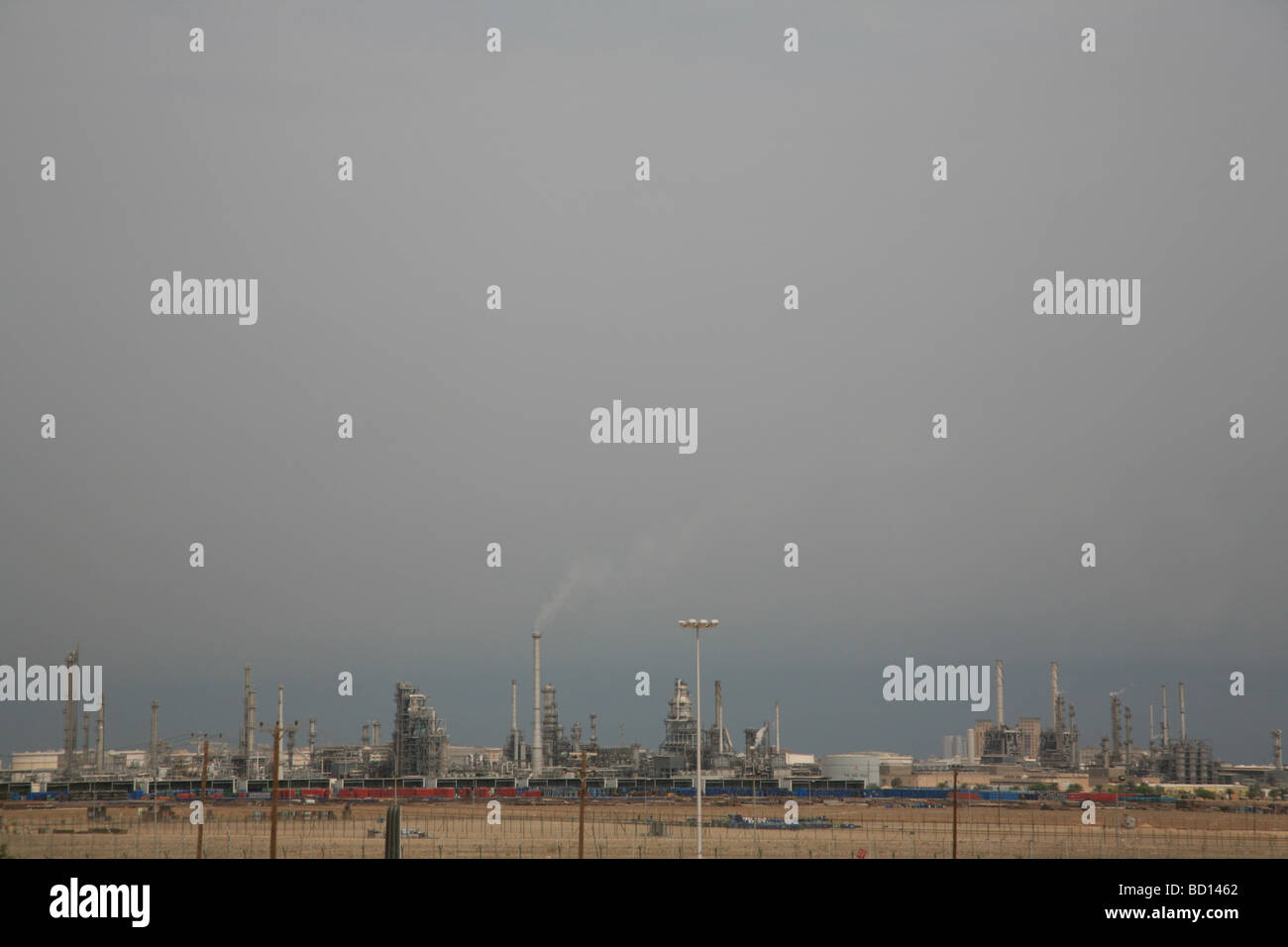 Petrochemical Plant Kuwait Middle East Shuaiba Stock Photo - Alamy