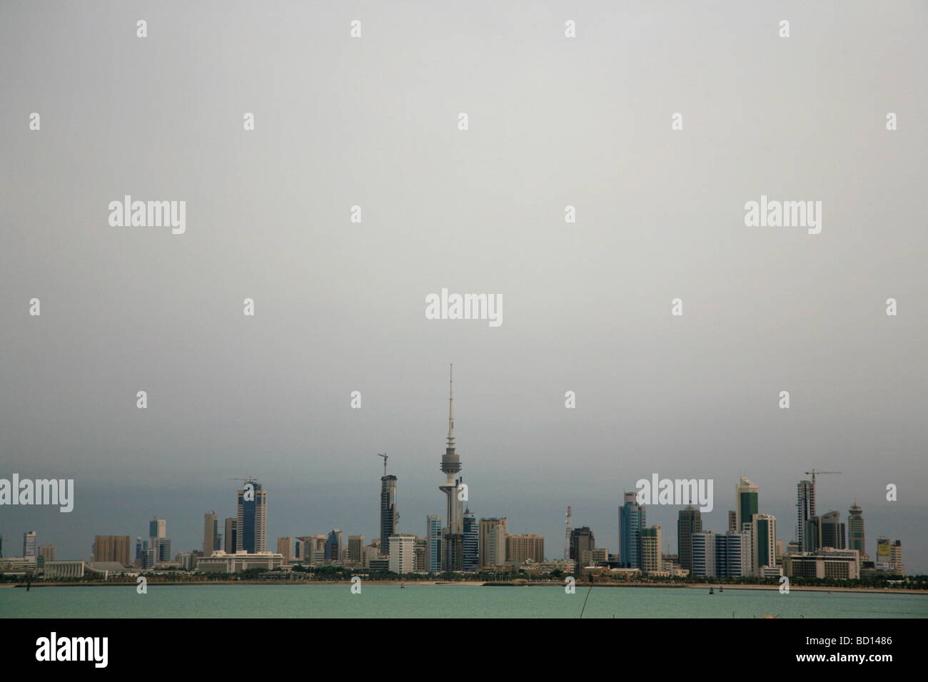 Kuwait City Skyline Stock Photo - Alamy