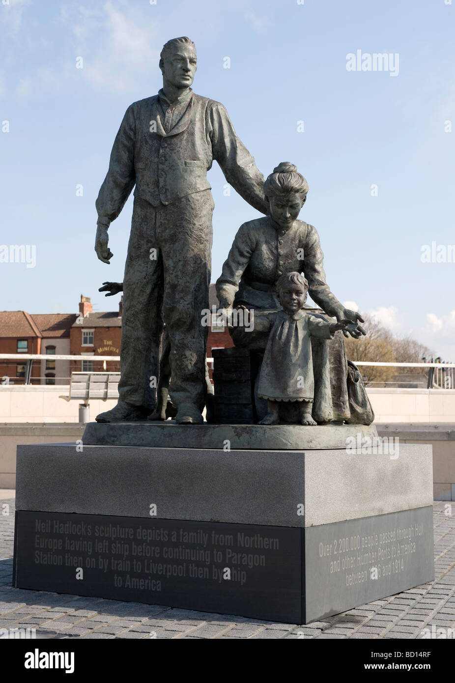 Sculpture by Neil Hadlock located at the Bullnose, Kingston upon Hull ...