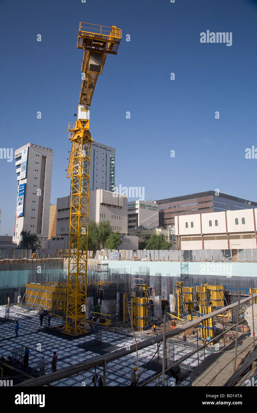 New Building modern high rise high tech Kuwait Stock Photo - Alamy