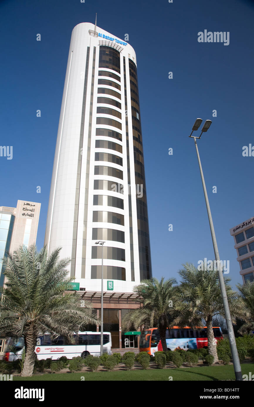 New Building modern high rise high tech Kuwait Stock Photo - Alamy