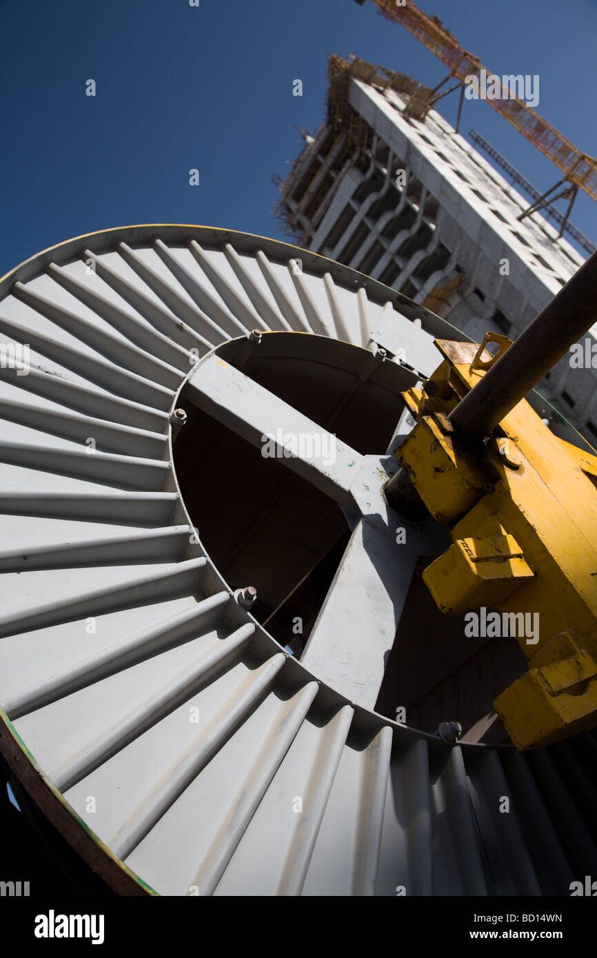 Electricity Power Cable Reel Roll Rolls KUWAIT Stock Photo - Alamy