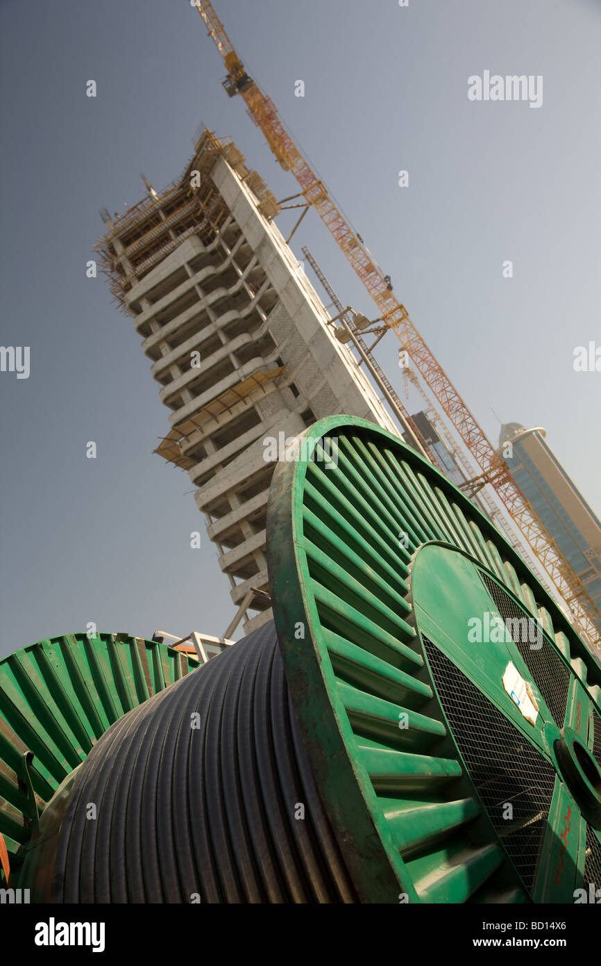 Electricity Power Cable Reel Roll Rolls KUWAIT Stock Photo - Alamy