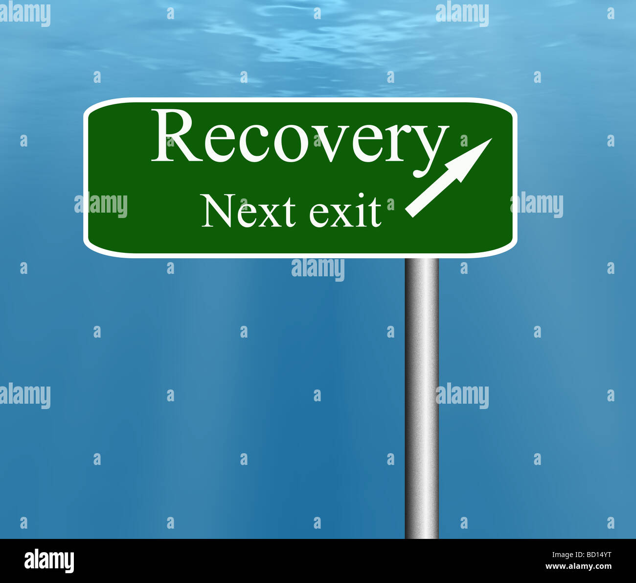 Success freeway exit sign hi-res stock photography and images - Alamy