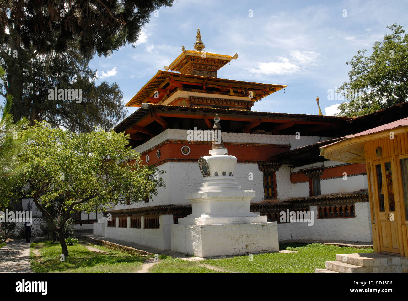 Buddhist Kyichu Temple, Paro, Bhutan Stock Photo - Alamy