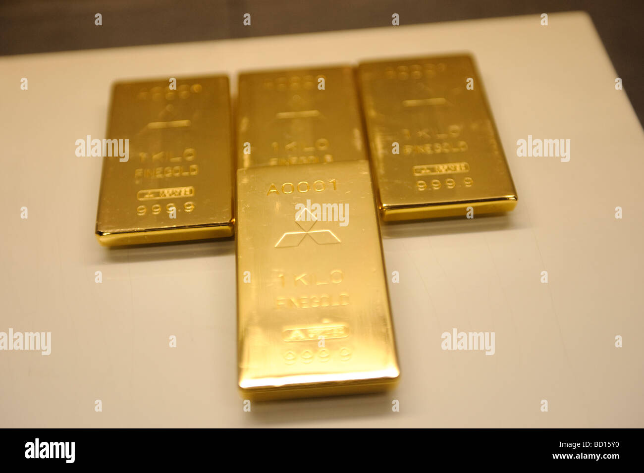 The last gold to be produced from Sado Kinzan gold mine, Sado island ...