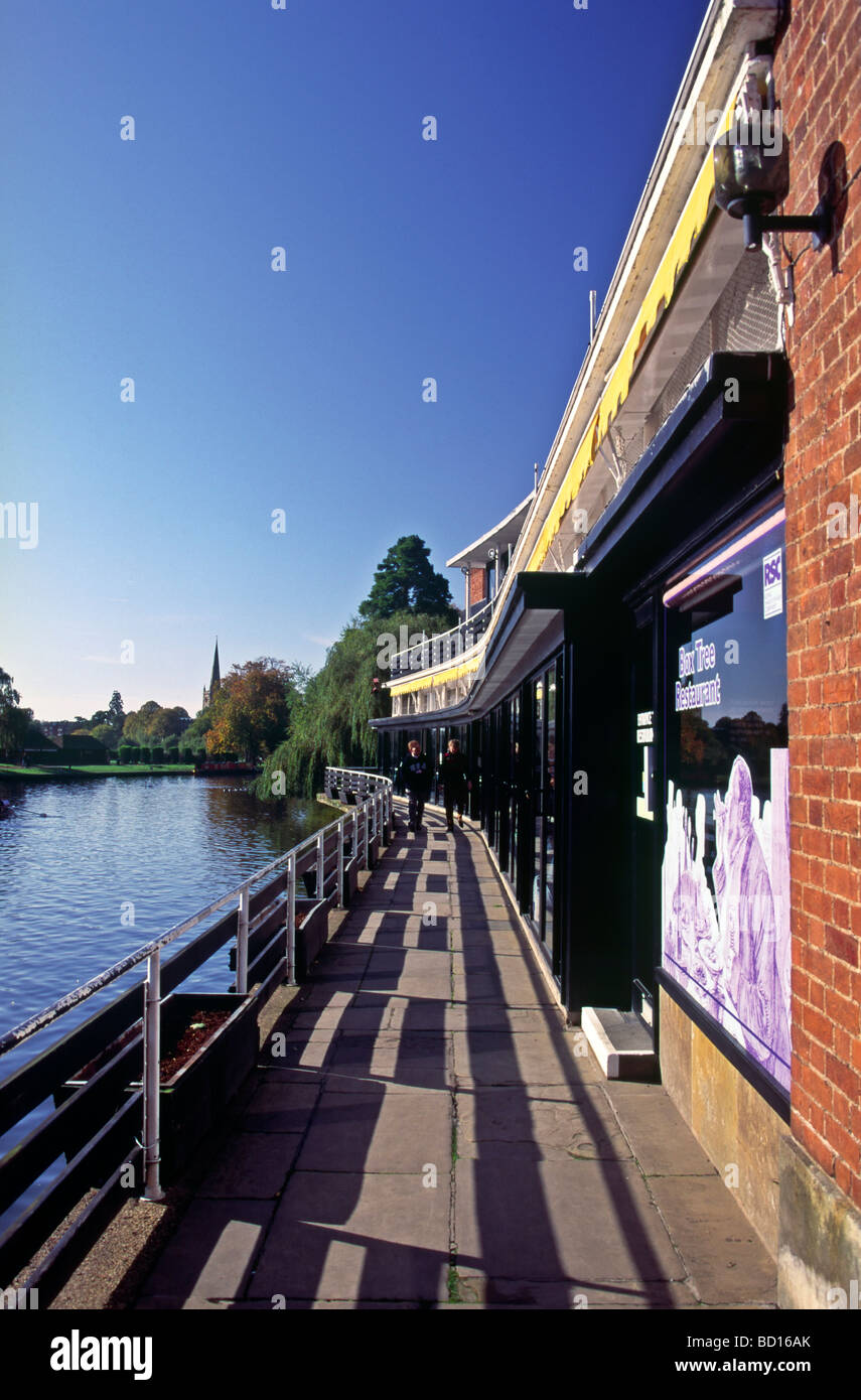 The RSC theatre balcony and restaurant of the Royal Shakespeare Company ...