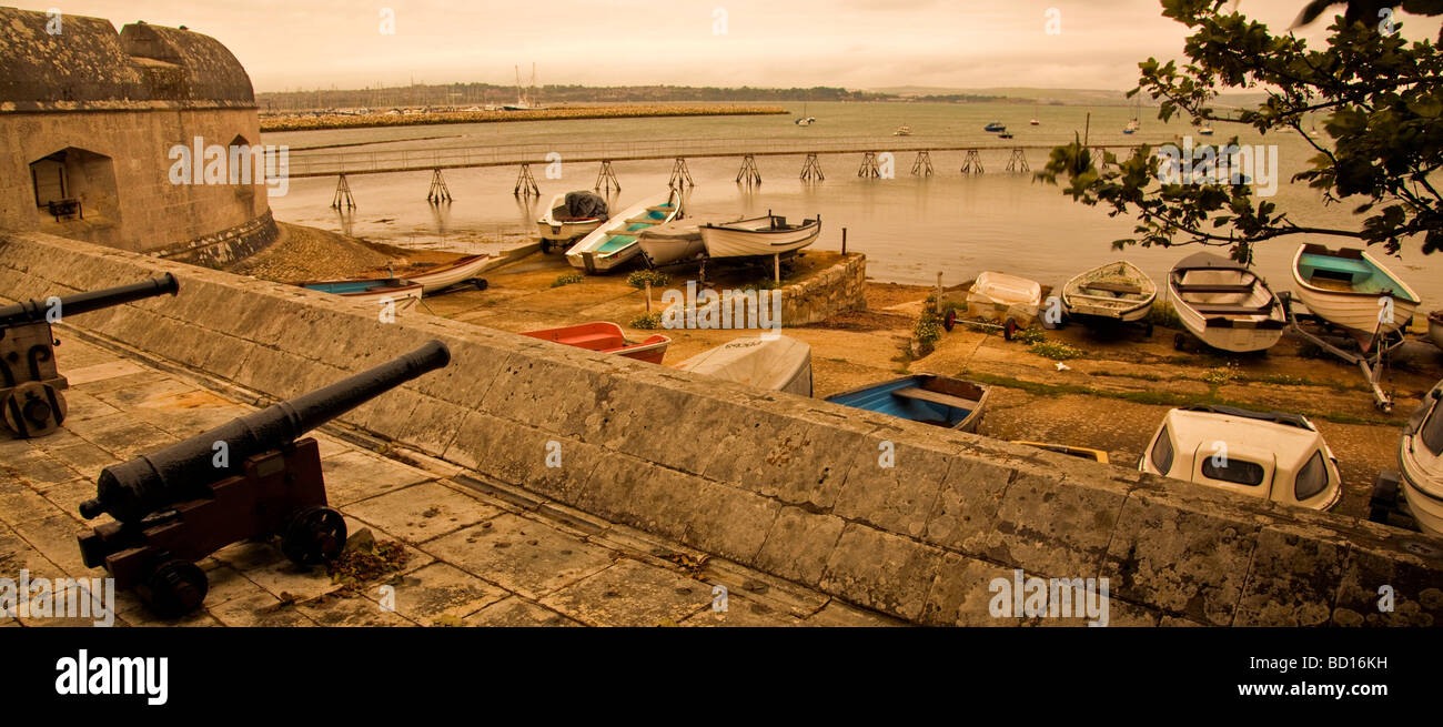Portland Castle & Harbour Stock Photo - Alamy