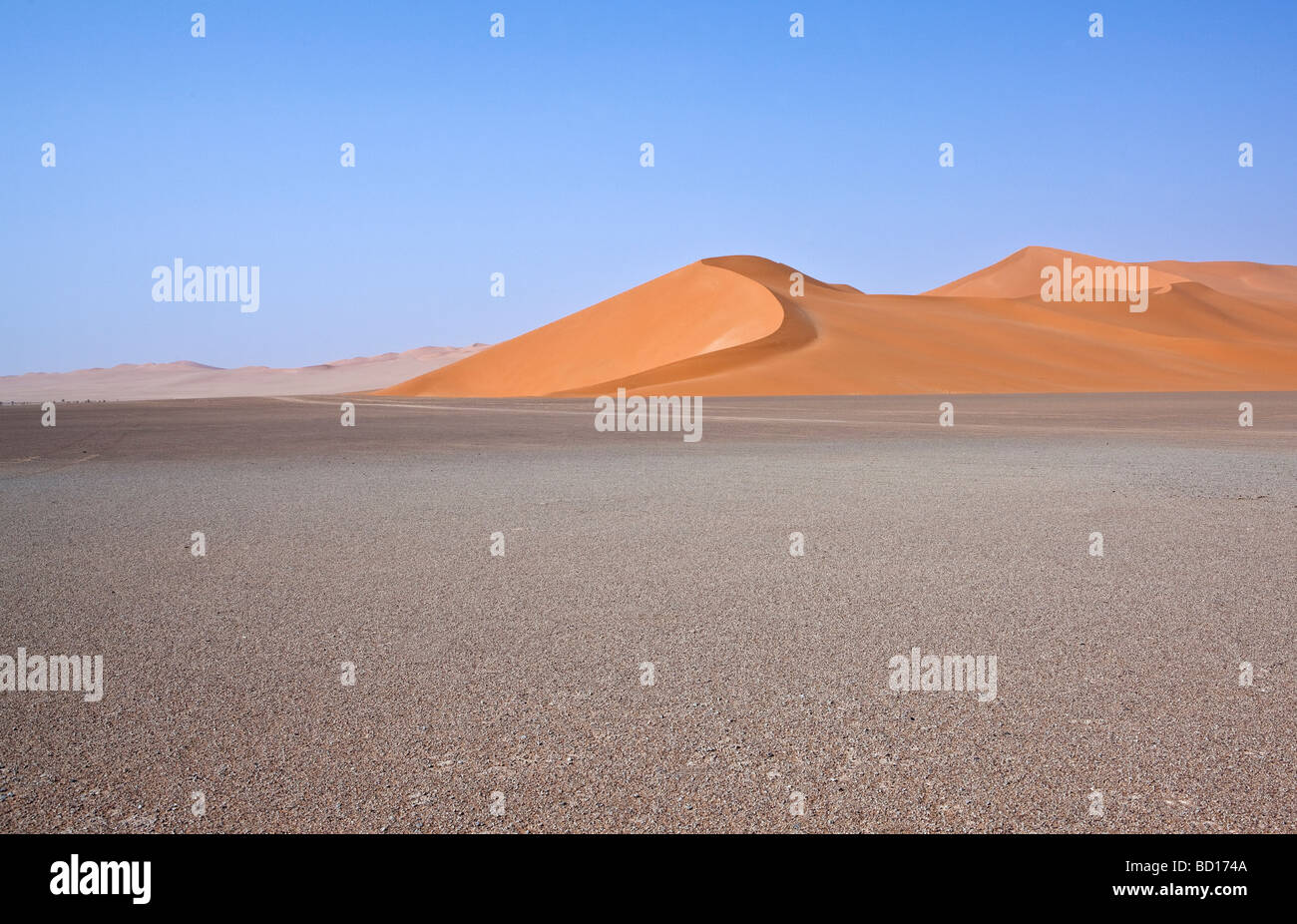 Libya Sahara desert the Ubari dunes area Stock Photo - Alamy