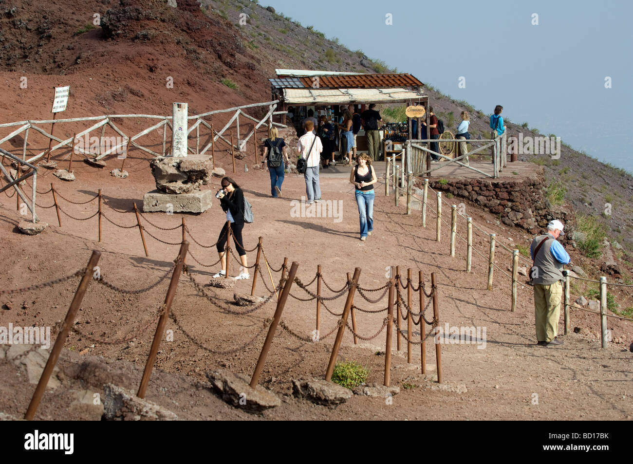 Walking crater vesuvius hi-res stock photography and images - Alamy