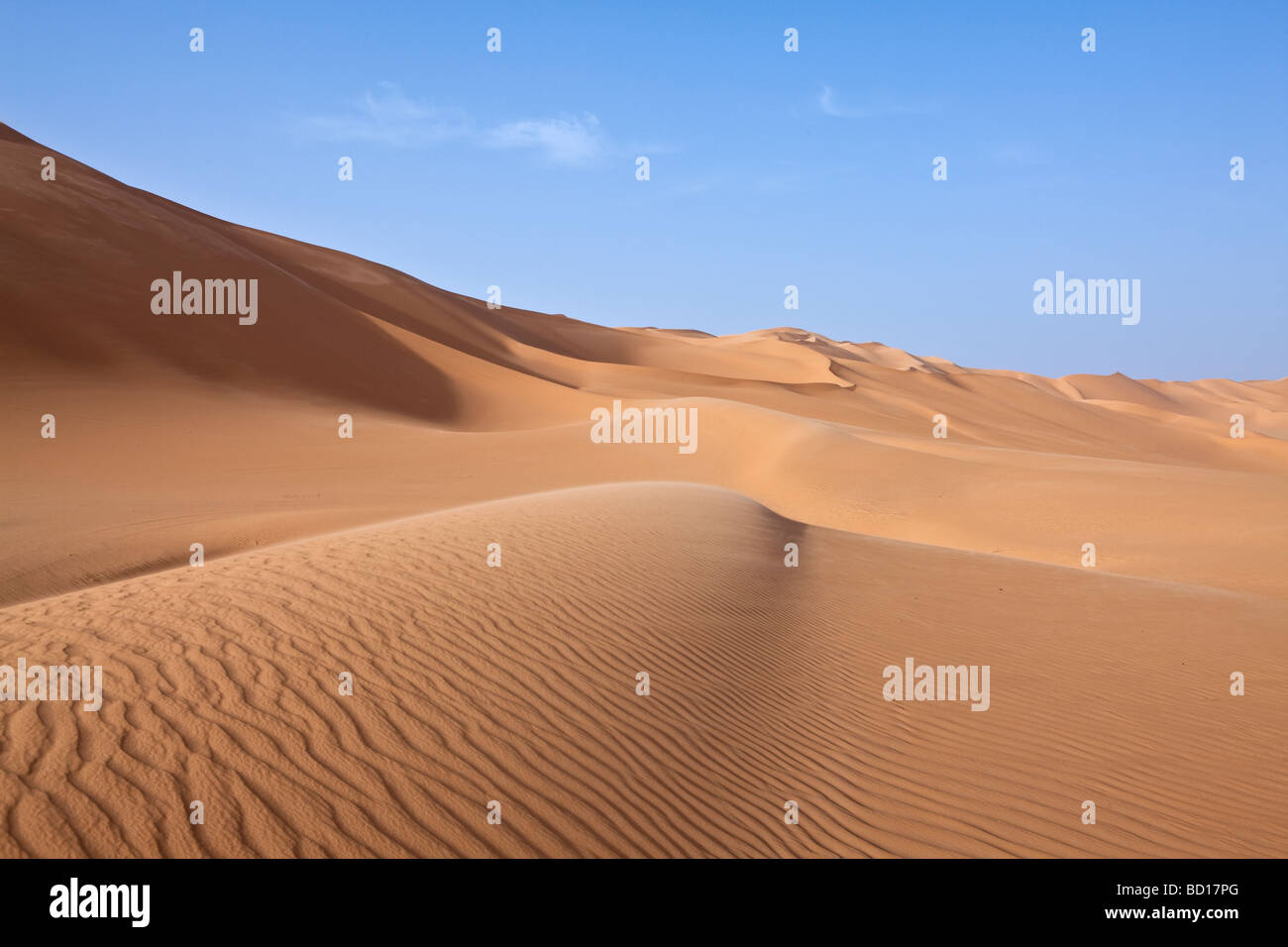 Libya Sahara desert the Ubari dunes area Stock Photo - Alamy