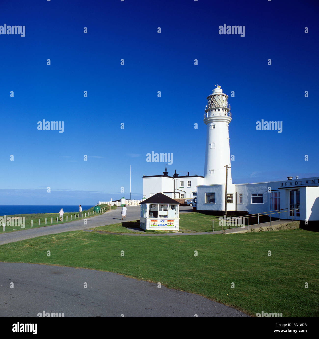 Flamborough Head Lighthouse Stock Photo - Alamy