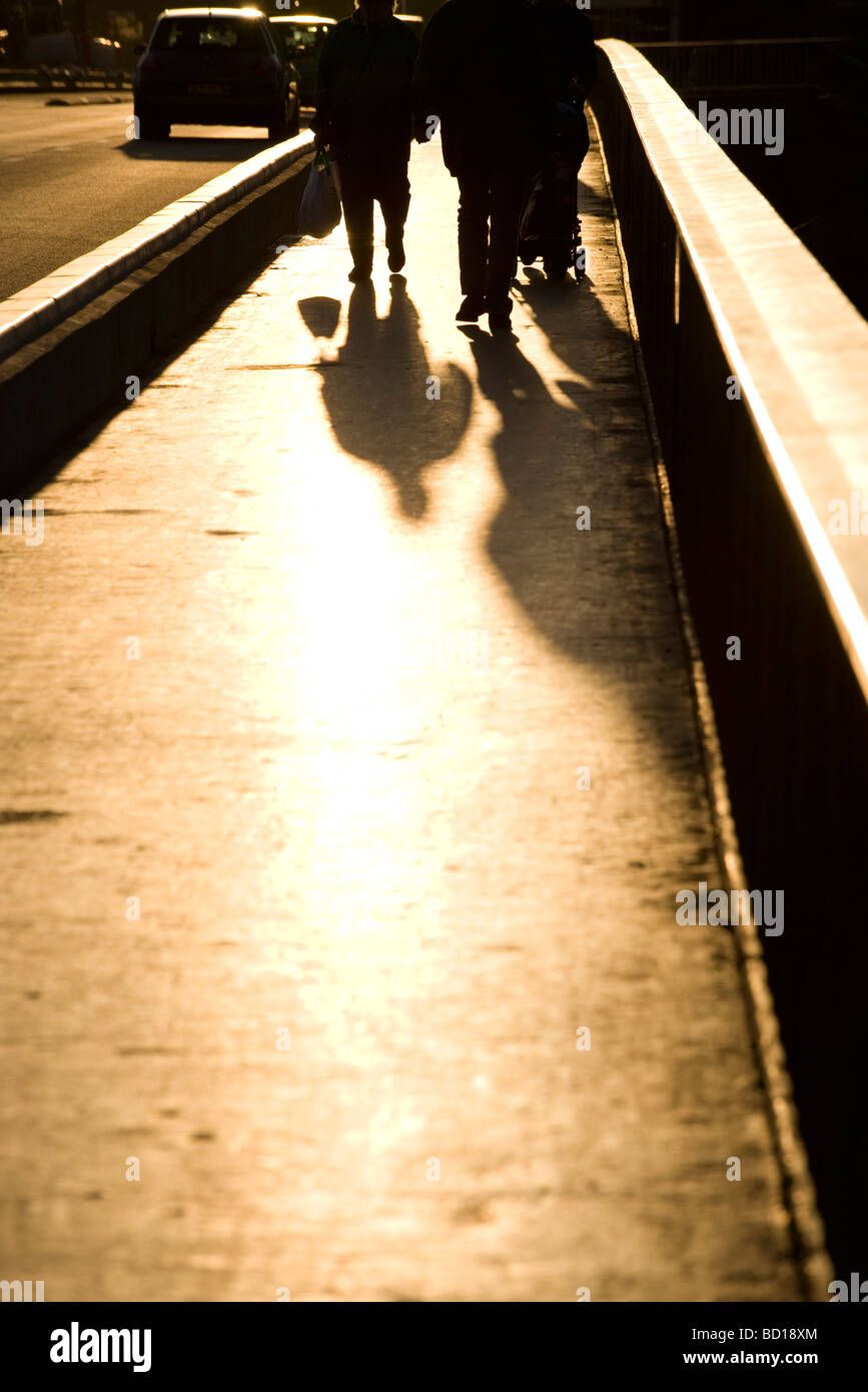 Sidewalk with shadow hi-res stock photography and images - Alamy