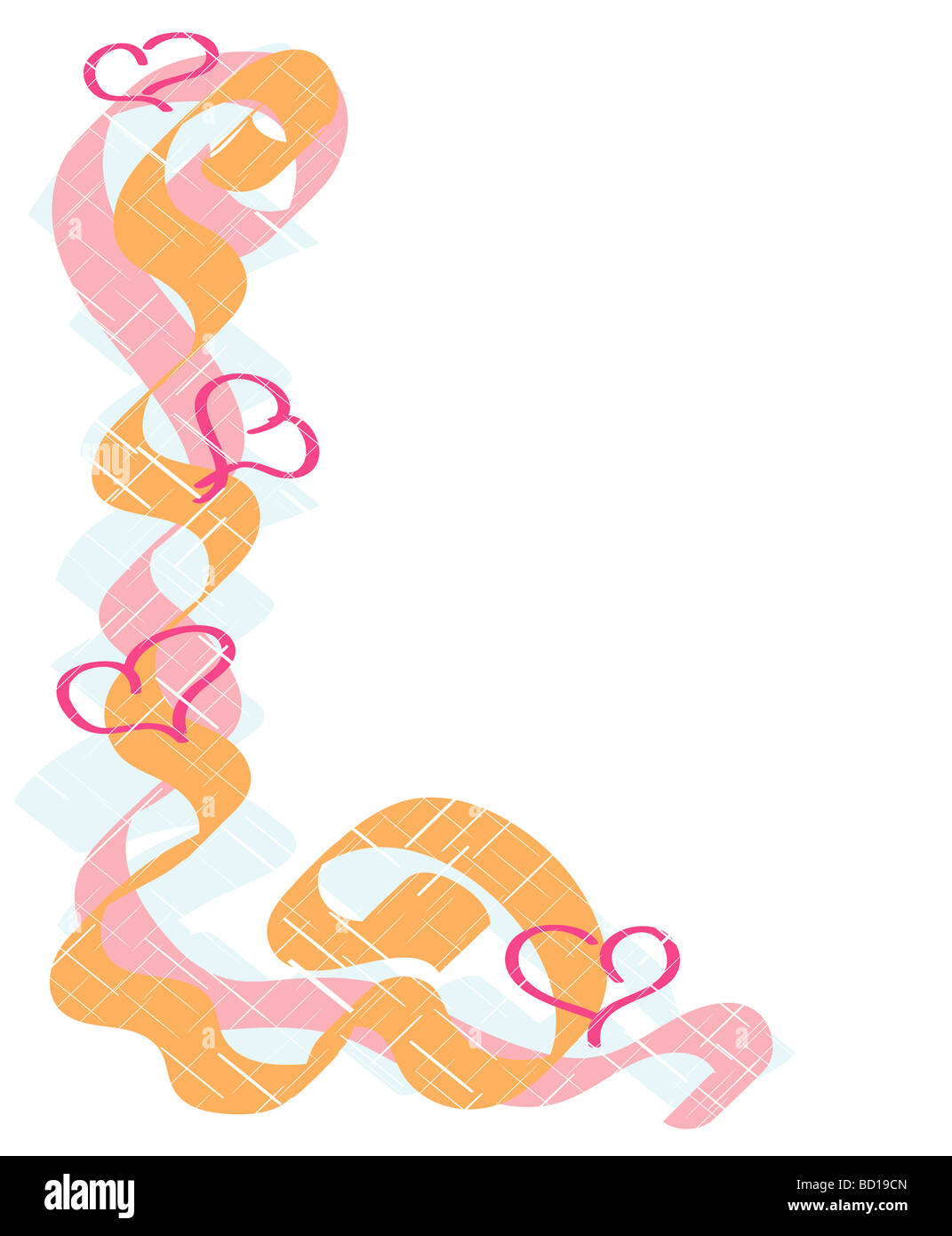 Frame from various lines and shapes Stock Photo - Alamy