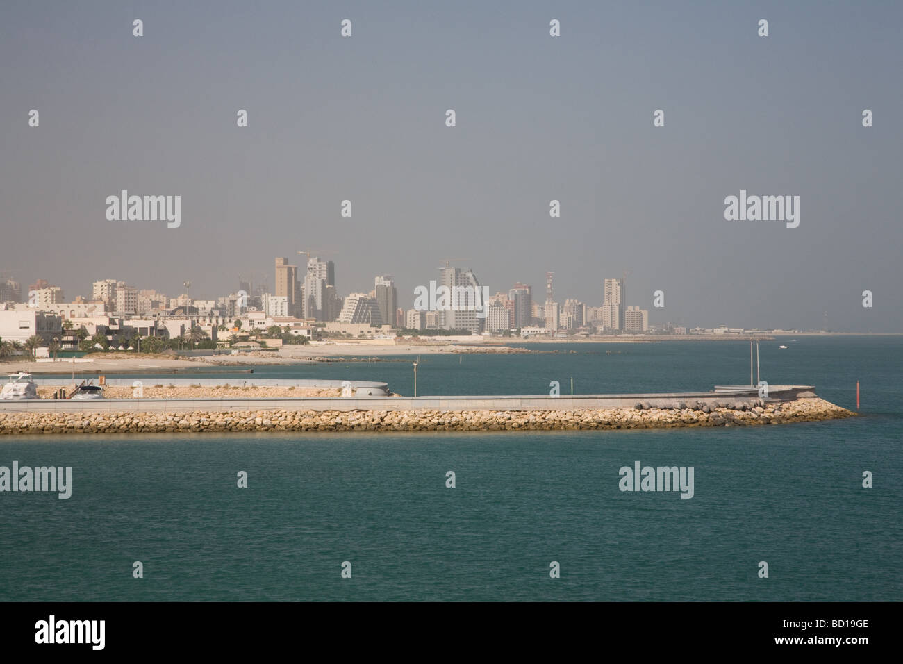 KUWAIT CITY BACKDROP SKYLINE Stock Photo - Alamy