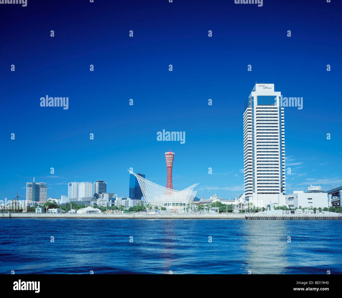 Kobe skyline Hyogo Prefecture Honshu Japan Stock Photo - Alamy