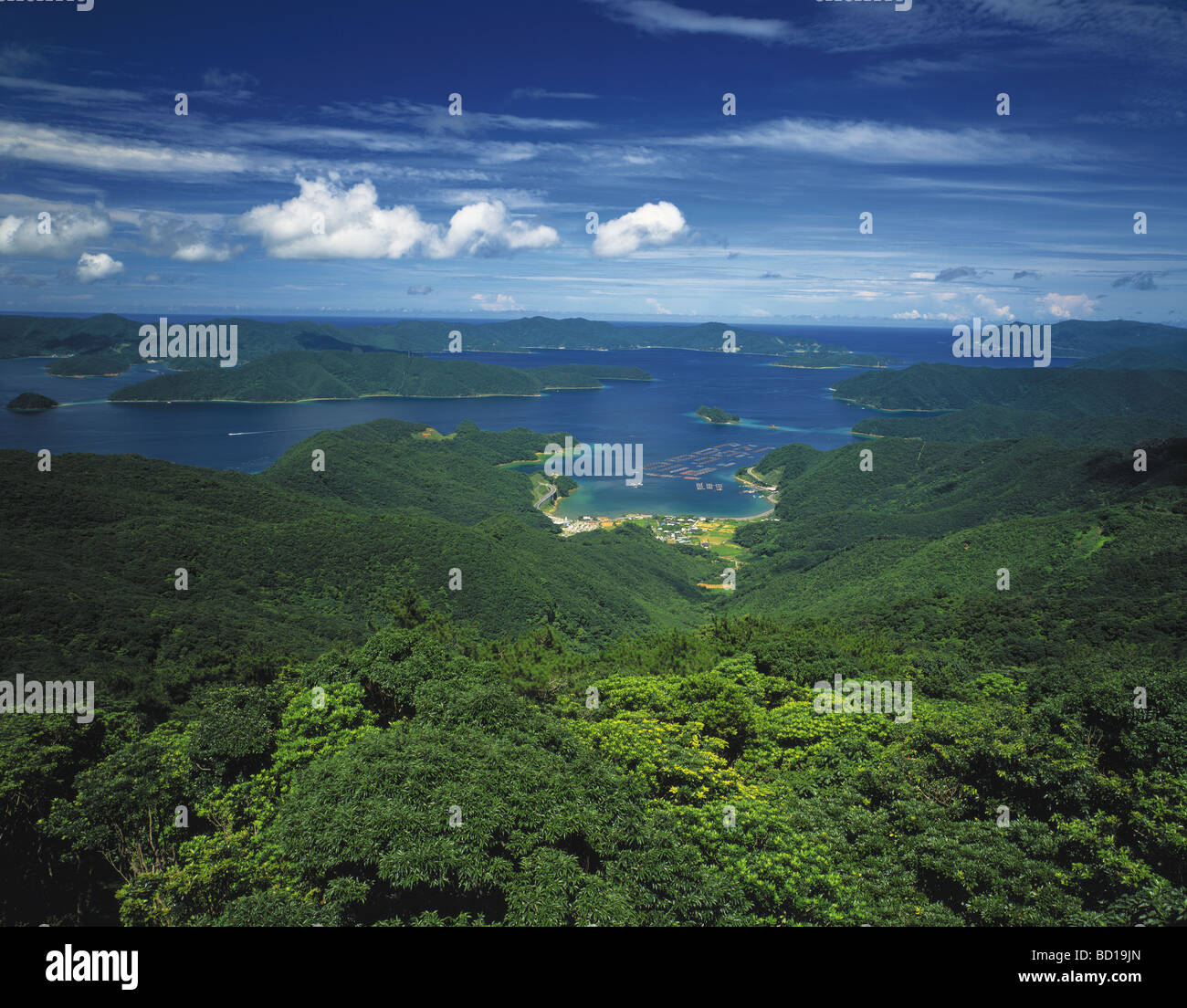 Oshima strait Kagoshima Prefecture Kyushu Japan Stock Photo - Alamy