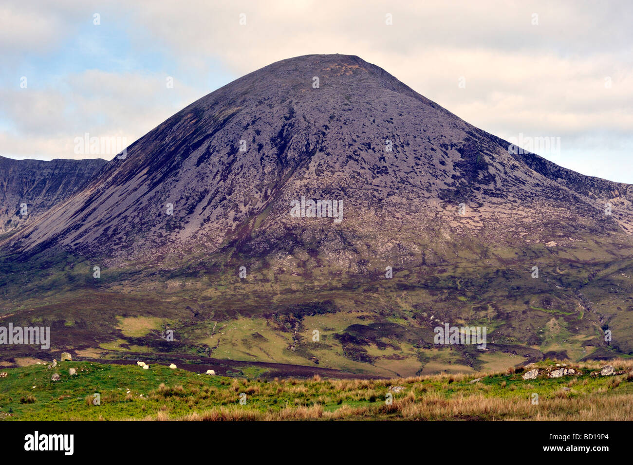 Beinn na Caillich, from Strath Suardal. Strathaird, Isle of Skye, Inner ...