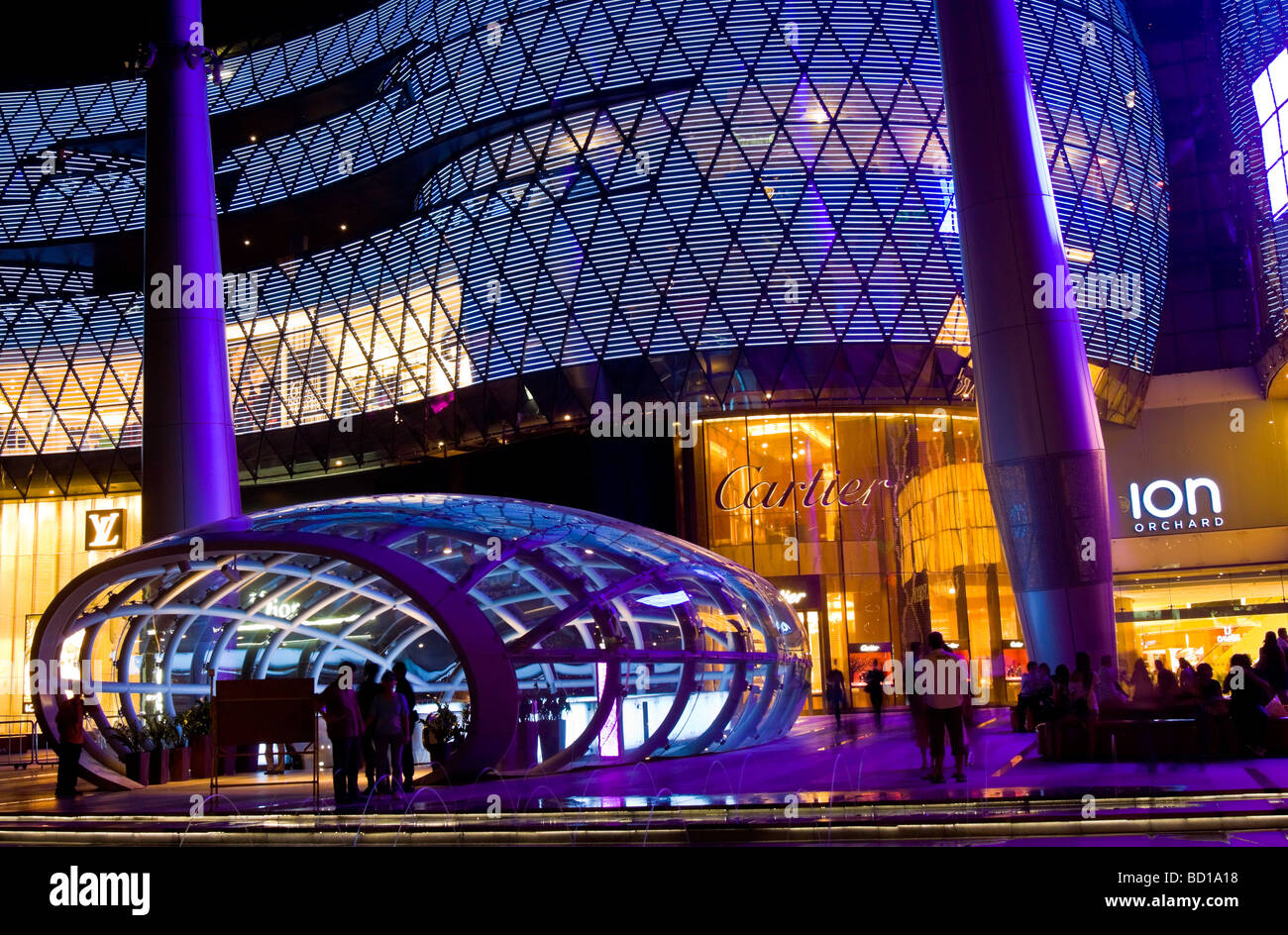 Singapore orchard mrt station hi-res stock photography and images - Alamy