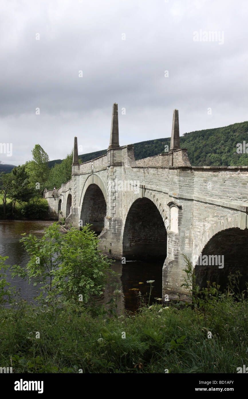 General Wade's bridge across River Tay Aberfeldy Perthshire Scotland ...