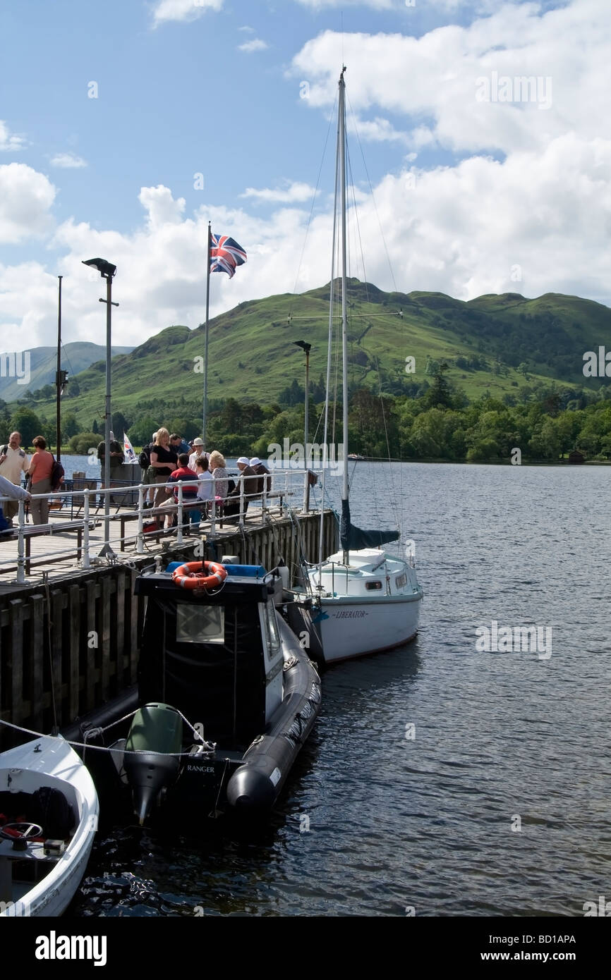 Ullswater boats hi-res stock photography and images - Alamy