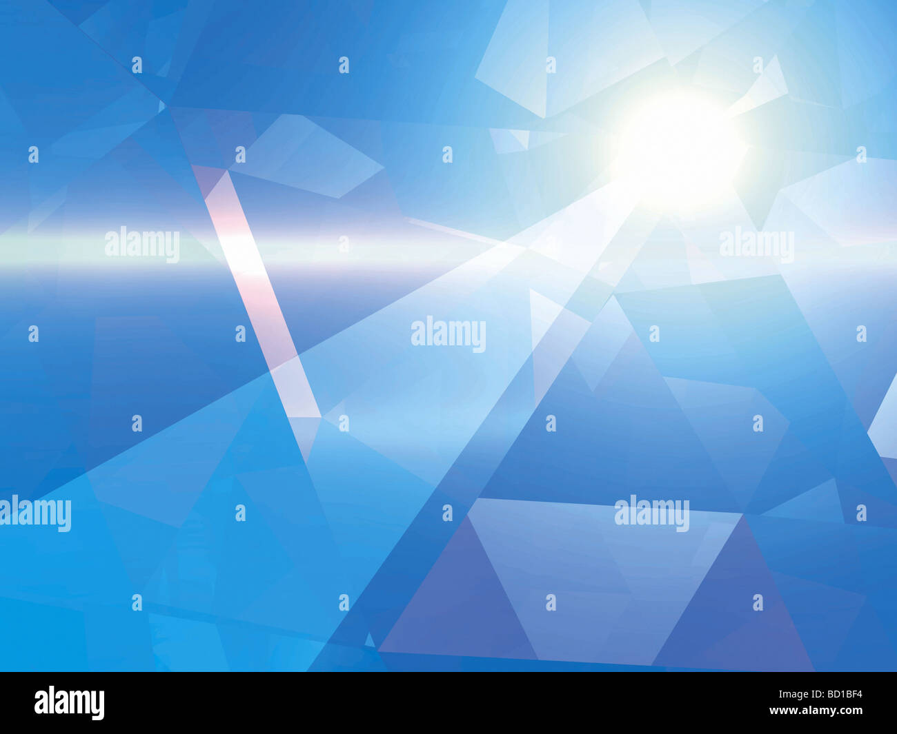 Flash of light computer graphic Stock Photo - Alamy