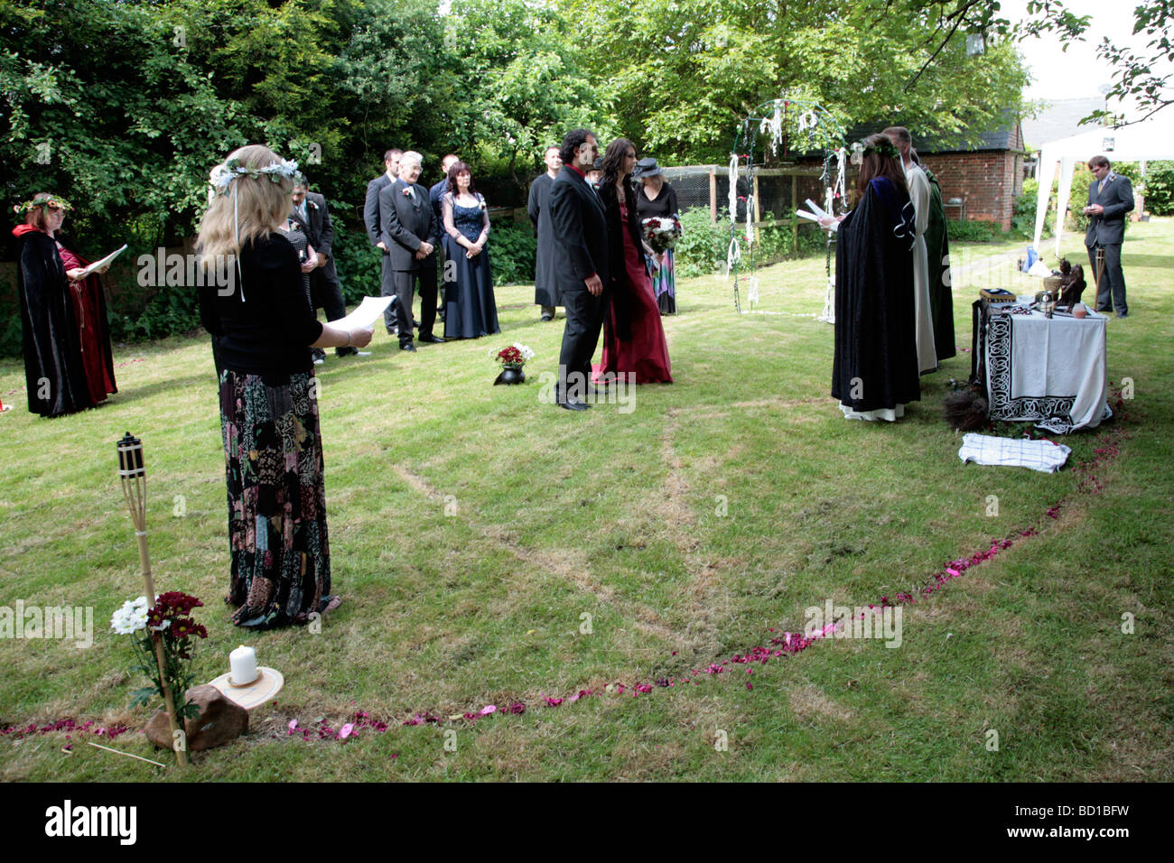 Pagan wedding hi-res stock photography and images - Alamy