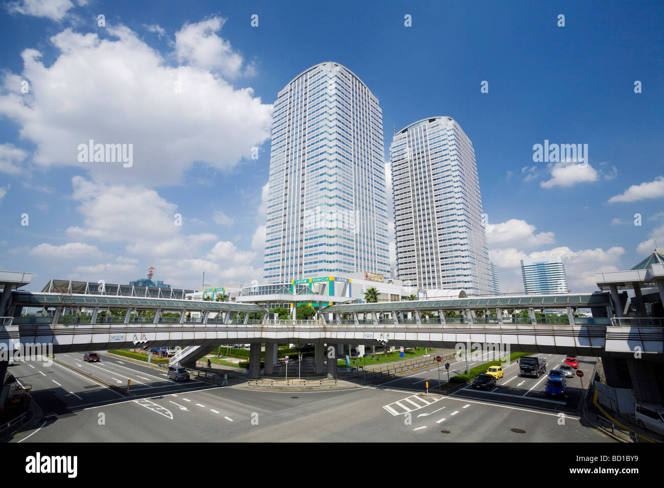 Cityscape of Makuhari City Stock Photo - Alamy