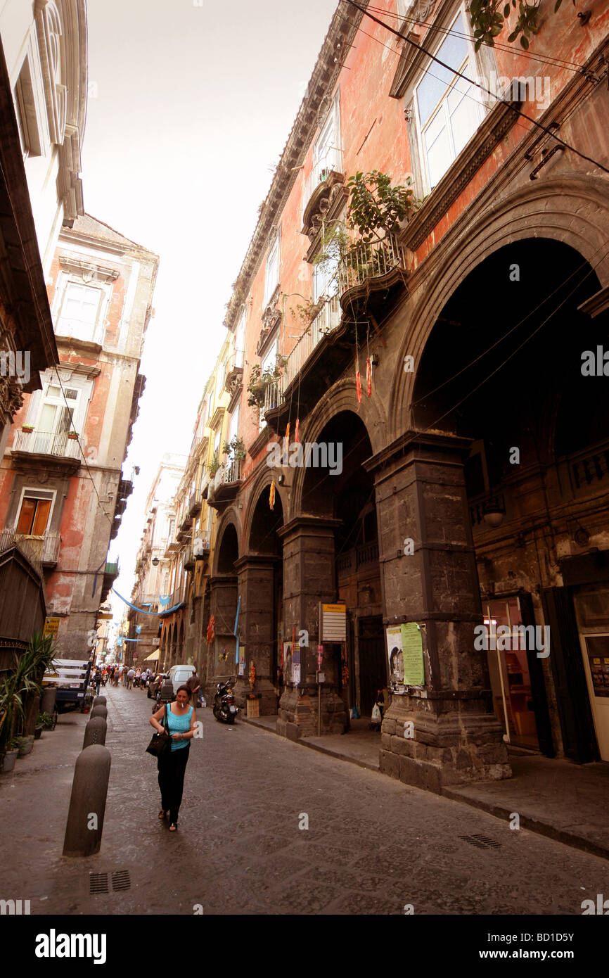 Via dei tribunali street hi-res stock photography and images - Alamy