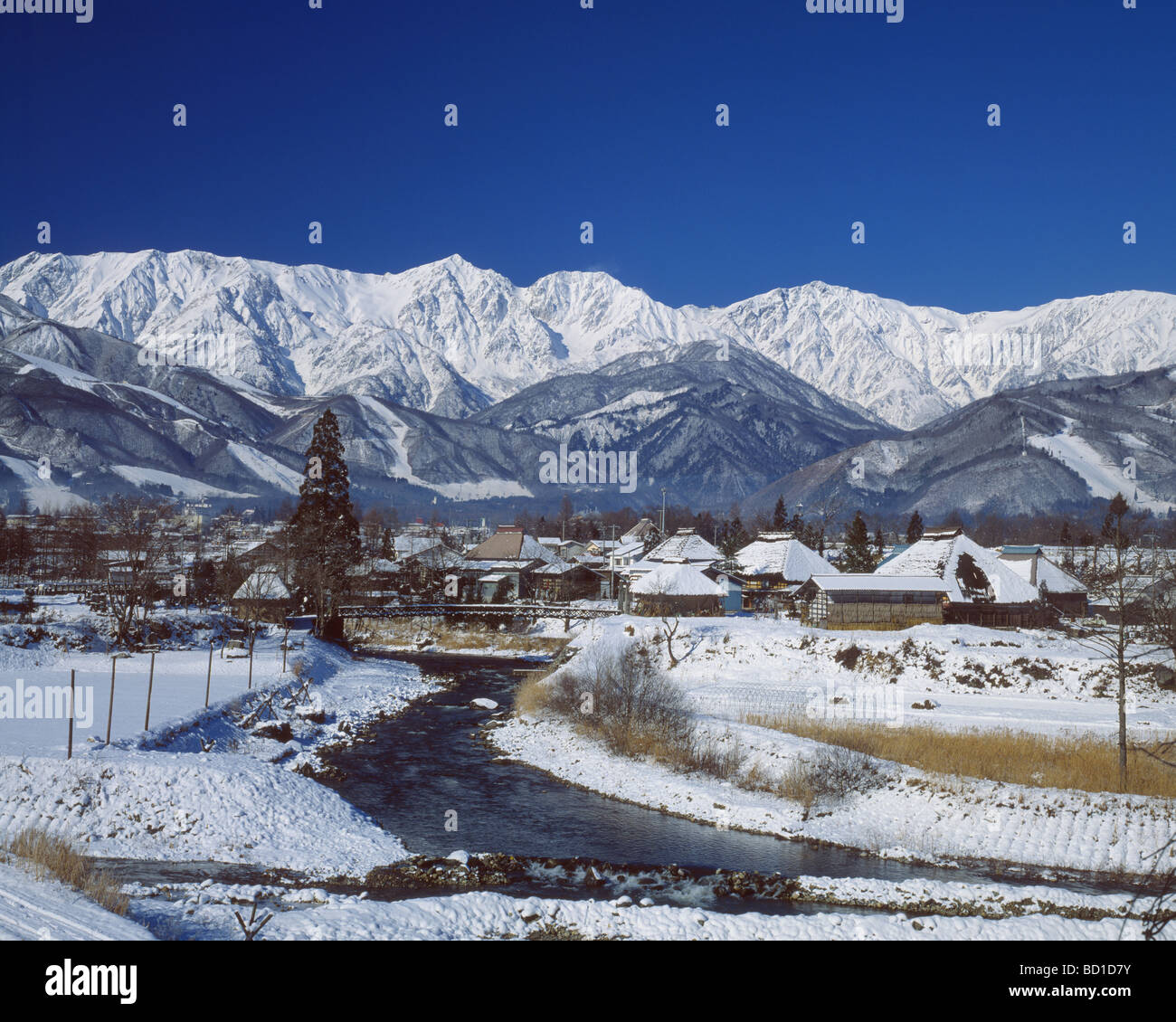 Hakuba-Sanzan Mountains Nagano Prefecture Honshu Japan Stock Photo - Alamy