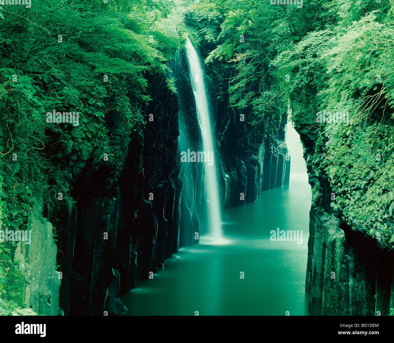 Manai waterfall Miyazaki Prefecture Kyushu Japan Stock Photo - Alamy