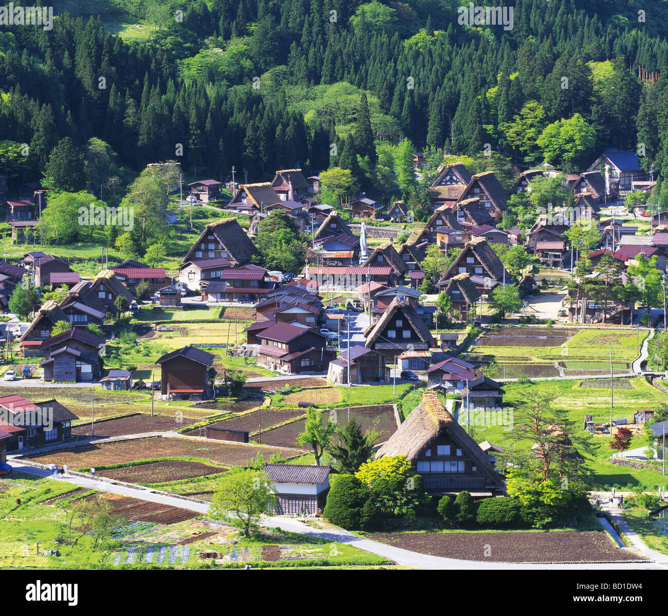 Shirakawa Village Gifu Prefecture Honshu Japan Stock Photo - Alamy