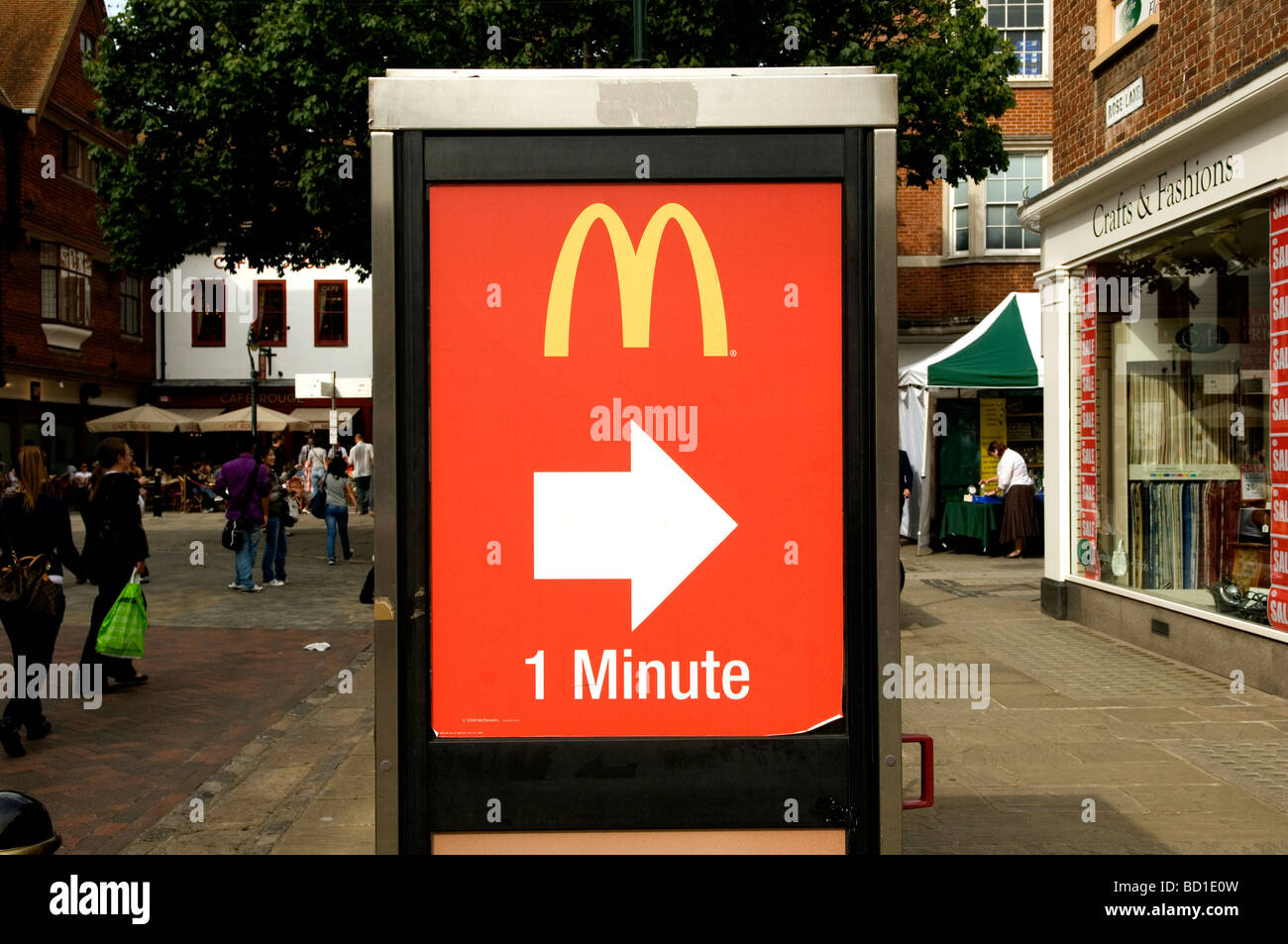 Mcdonalds coffee advertising hi-res stock photography and images - Alamy