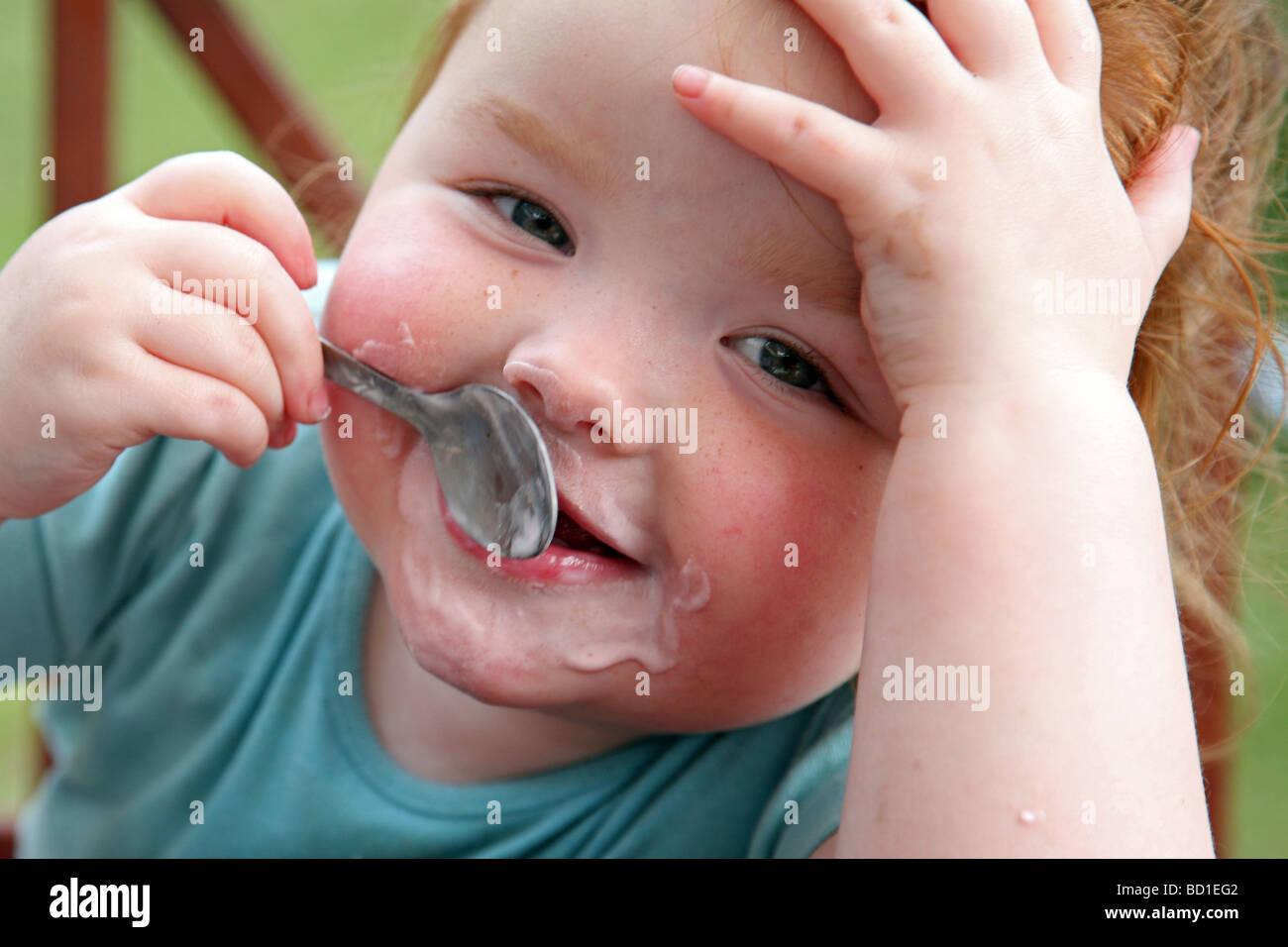 Infant yogurt hi-res stock photography and images - Alamy