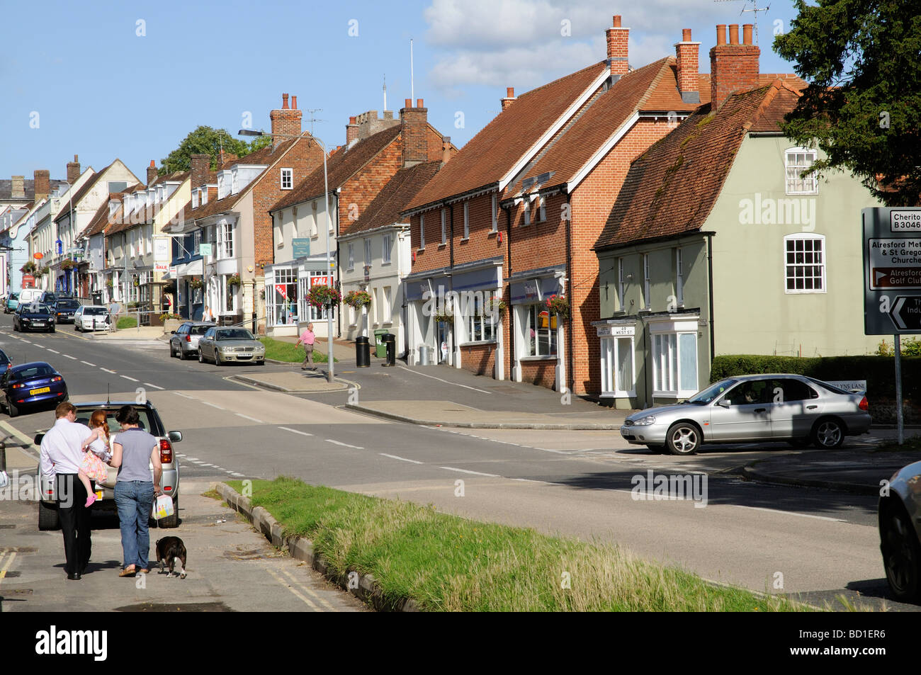 New alresford west street town hi-res stock photography and images - Alamy