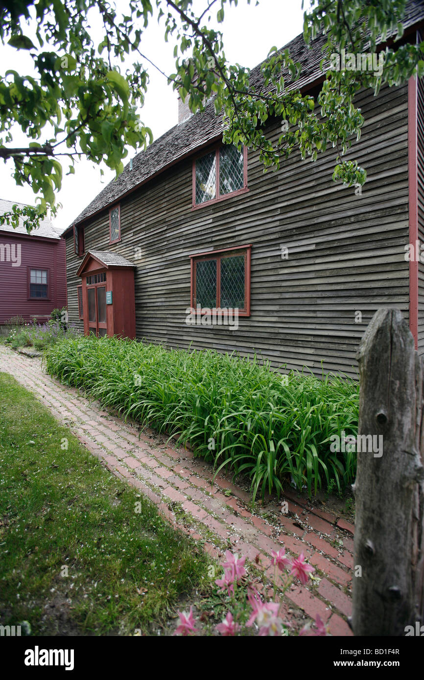 Historic Samuel Pickman House c 1681 Stock Photo - Alamy