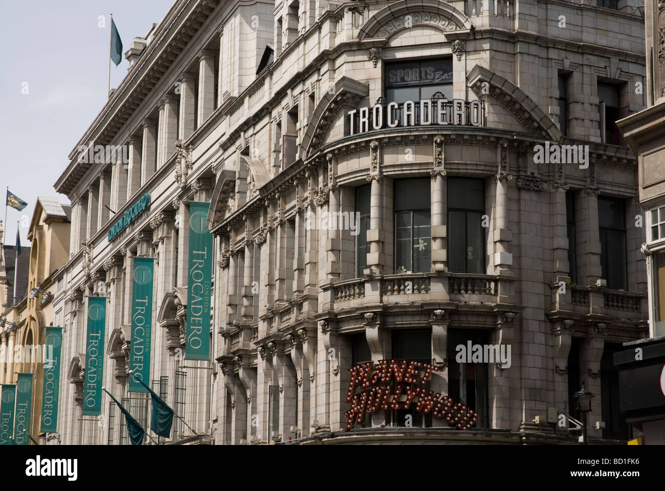 The Trocadero centre, Piccadilly, London Stock Photo - Alamy