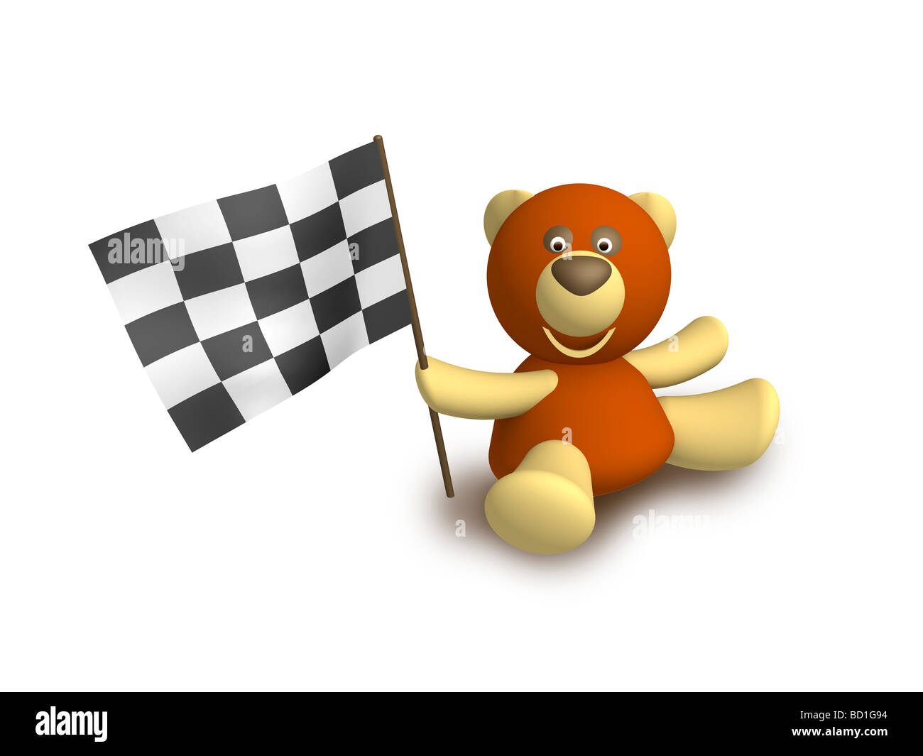 Checkered flag - F1 Grand Prix Stock Photo - Alamy