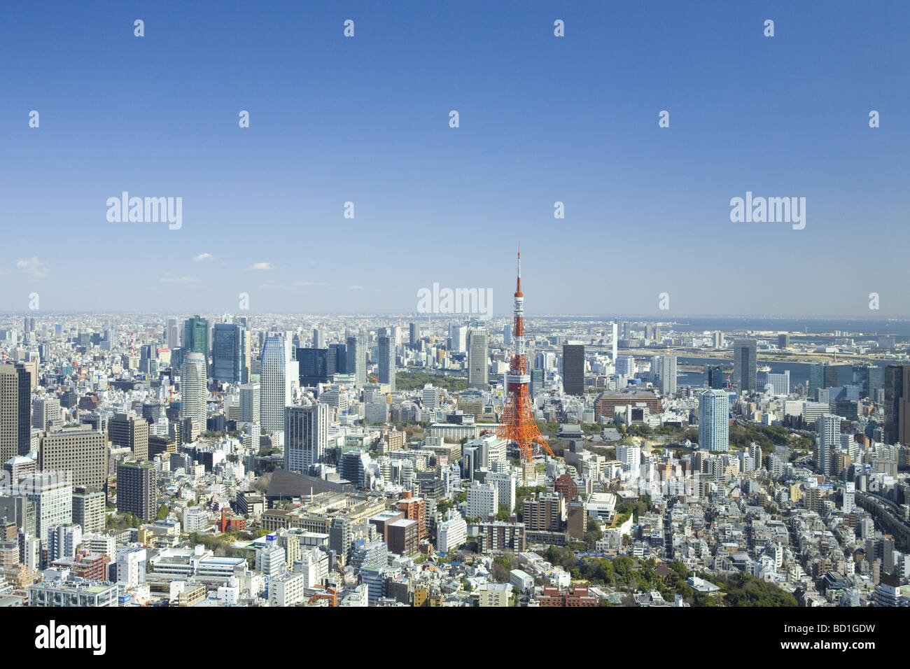 Tokyo cityscape sky hi-res stock photography and images - Alamy