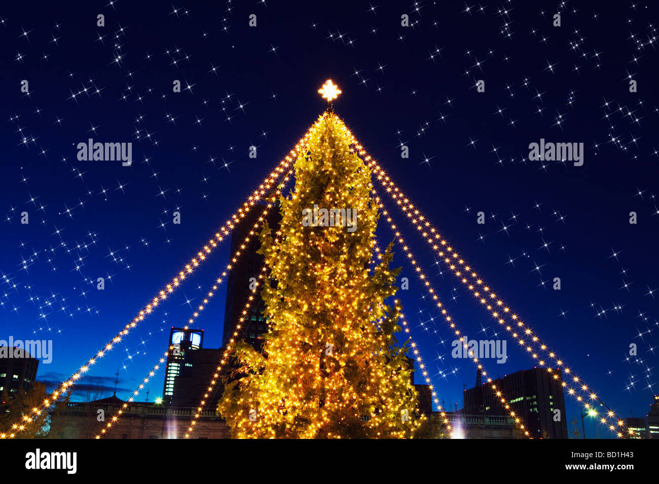 Osaka japan christmas tree hi-res stock photography and images - Alamy