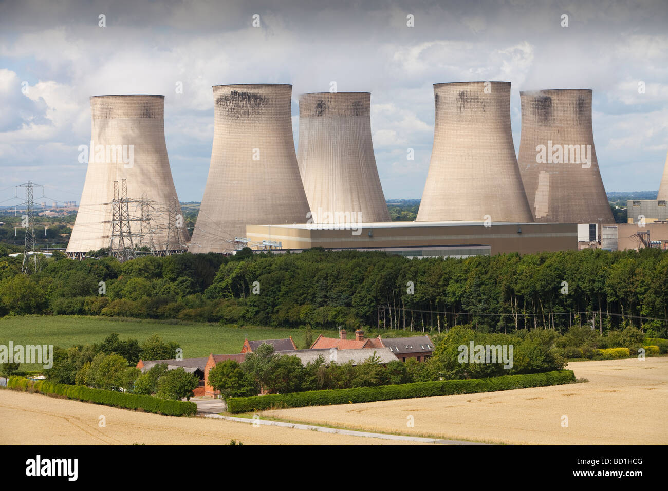 Ratcliffe on Soar coal fired power station near Nottingham UK Stock ...