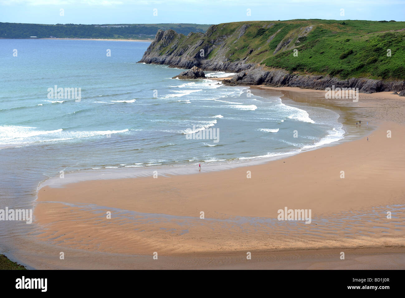 Three cliffs hi-res stock photography and images - Alamy