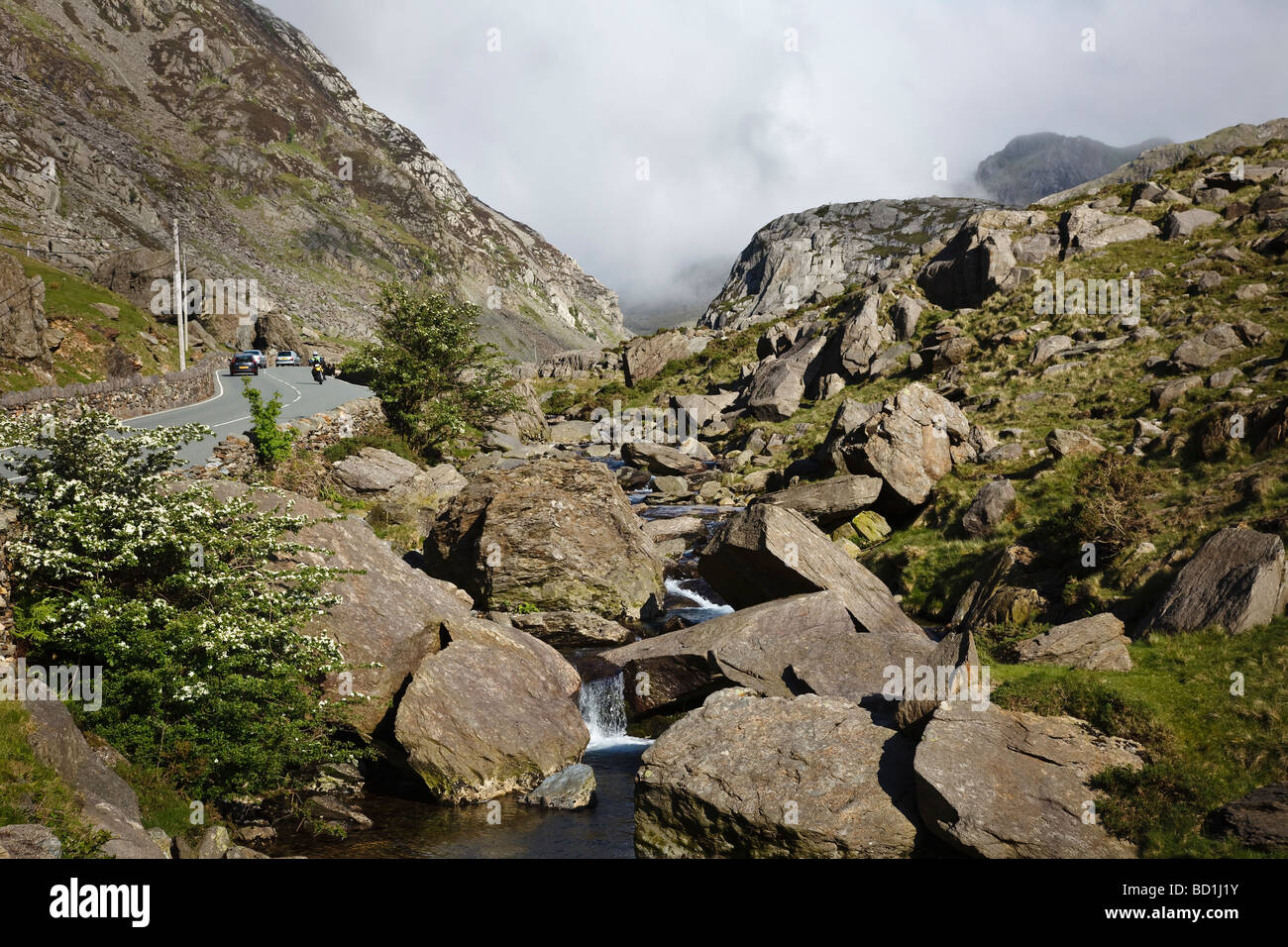 Welsh motorcyclist hi-res stock photography and images - Alamy